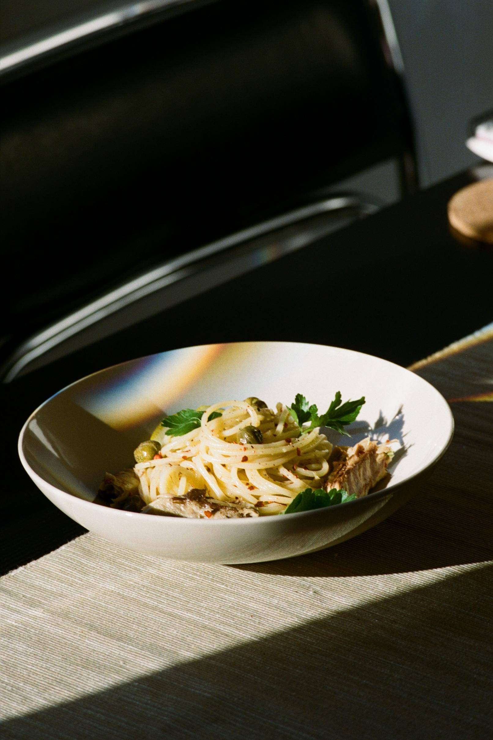 Lemon Mackerel Pasta Rezept | Happy Plates