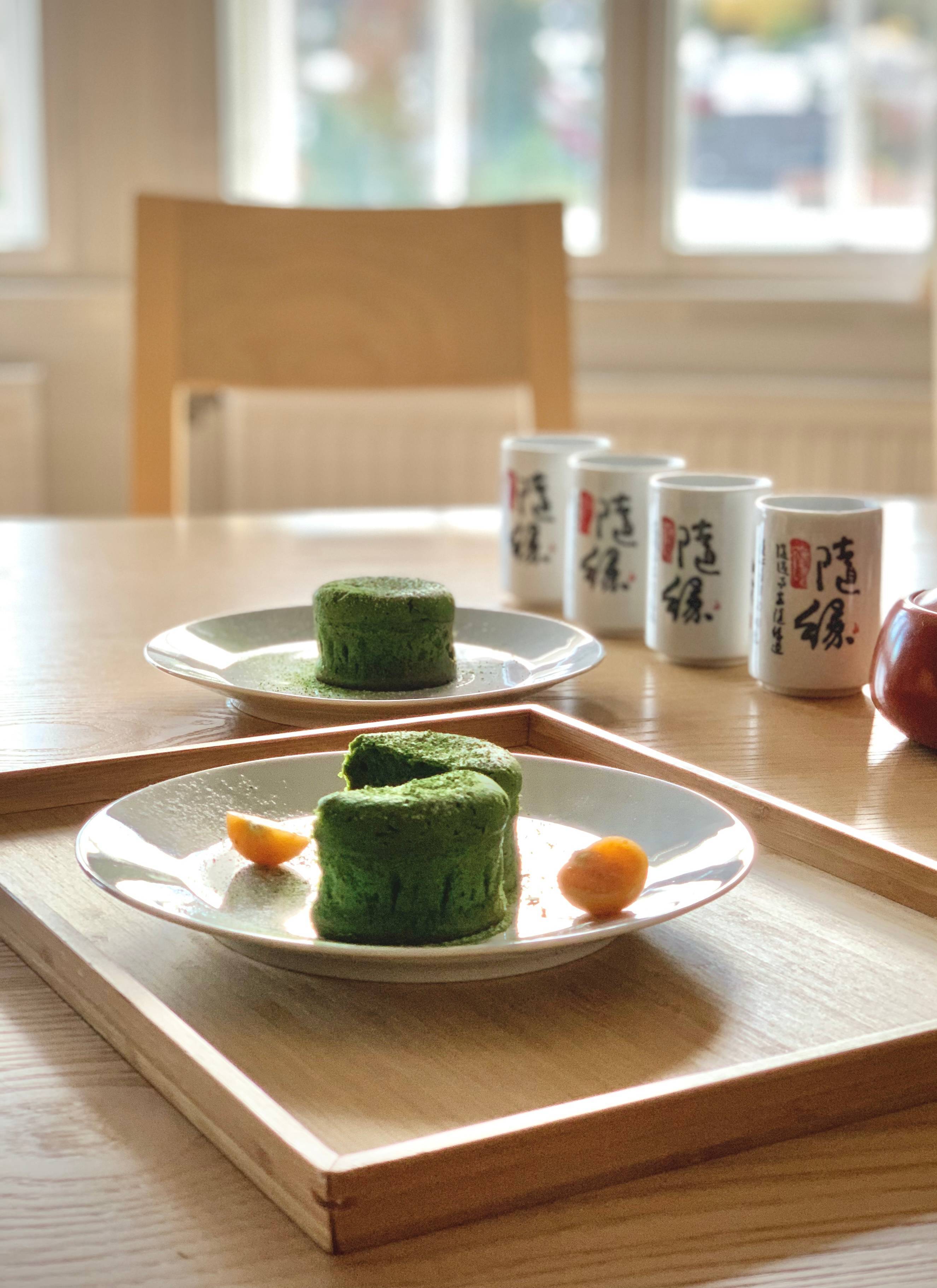 Matcha Lava Cake Rezept | Happy Plates